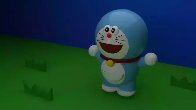 doraemon 3D model | CGTrader