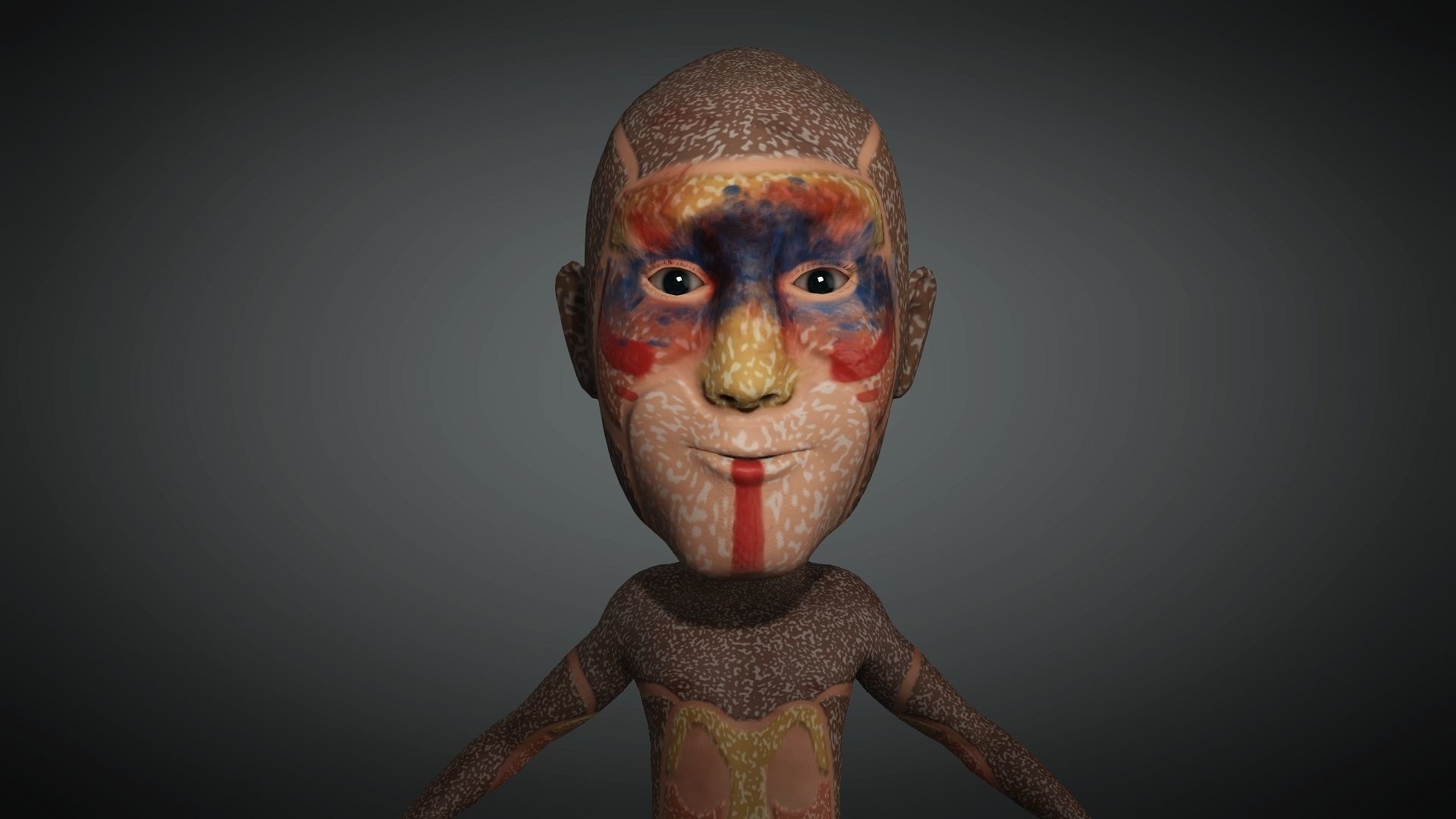 3D model Sci-Fi Alien male 3D character VR / AR / low-poly | CGTrader