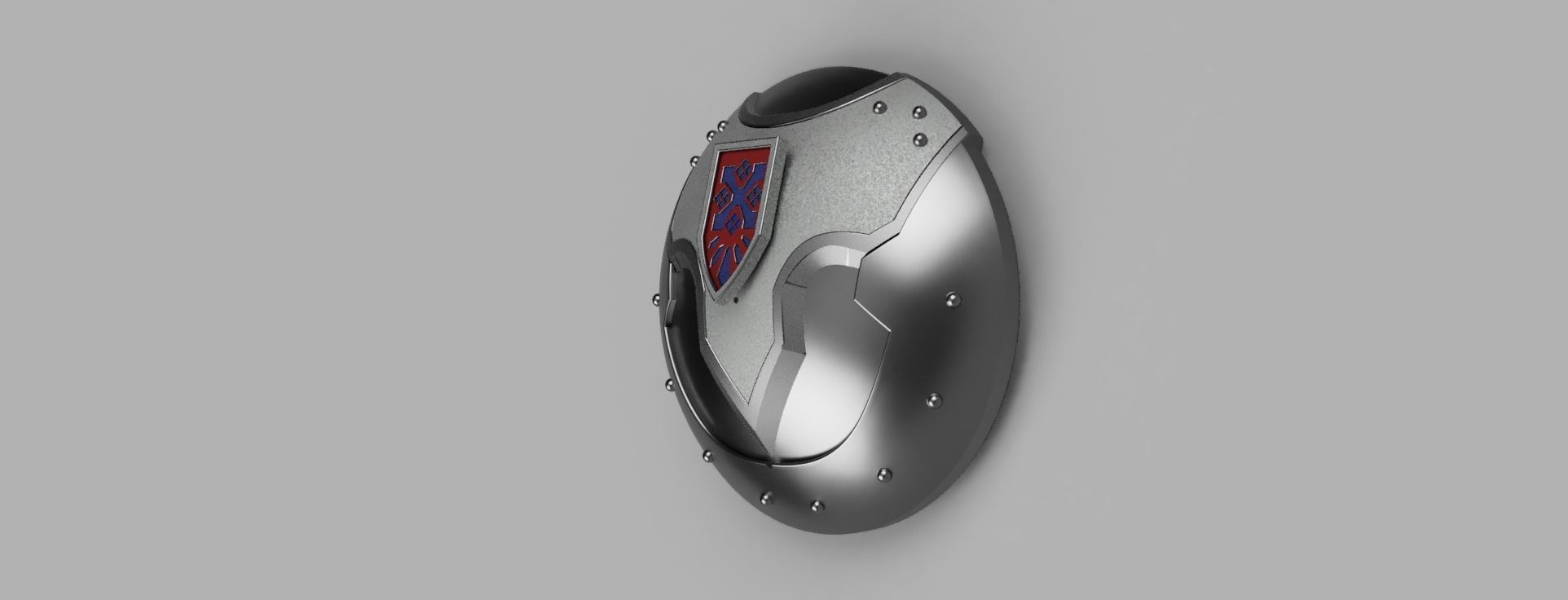 Monster hunter world iron sword and shield 3D model 3D printable | CGTrader