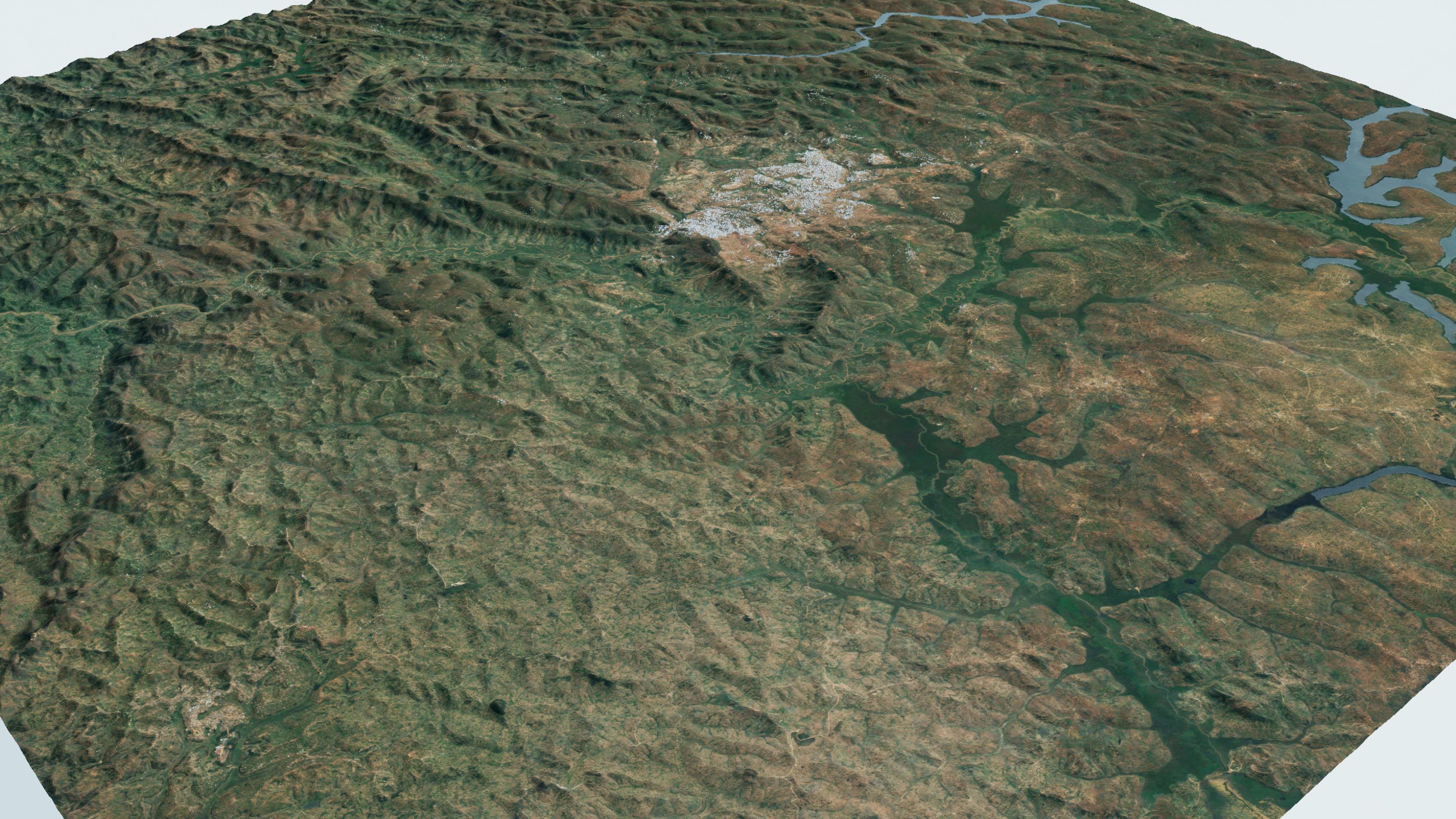 Kigali Rwanda City Landscape 3D Model 3D model | CGTrader