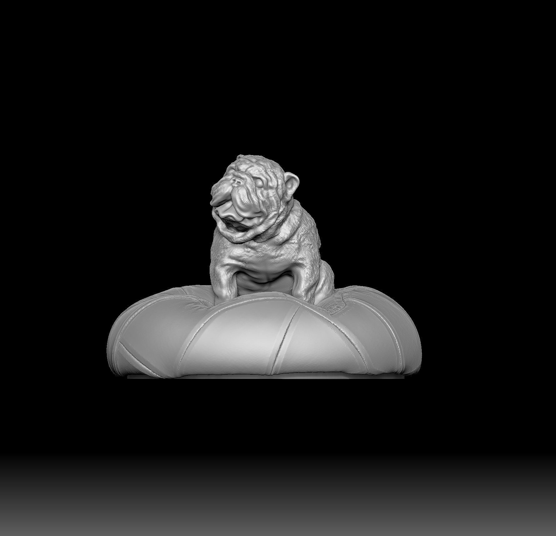British Bulldog 3D print model 3D model 3D printable | CGTrader