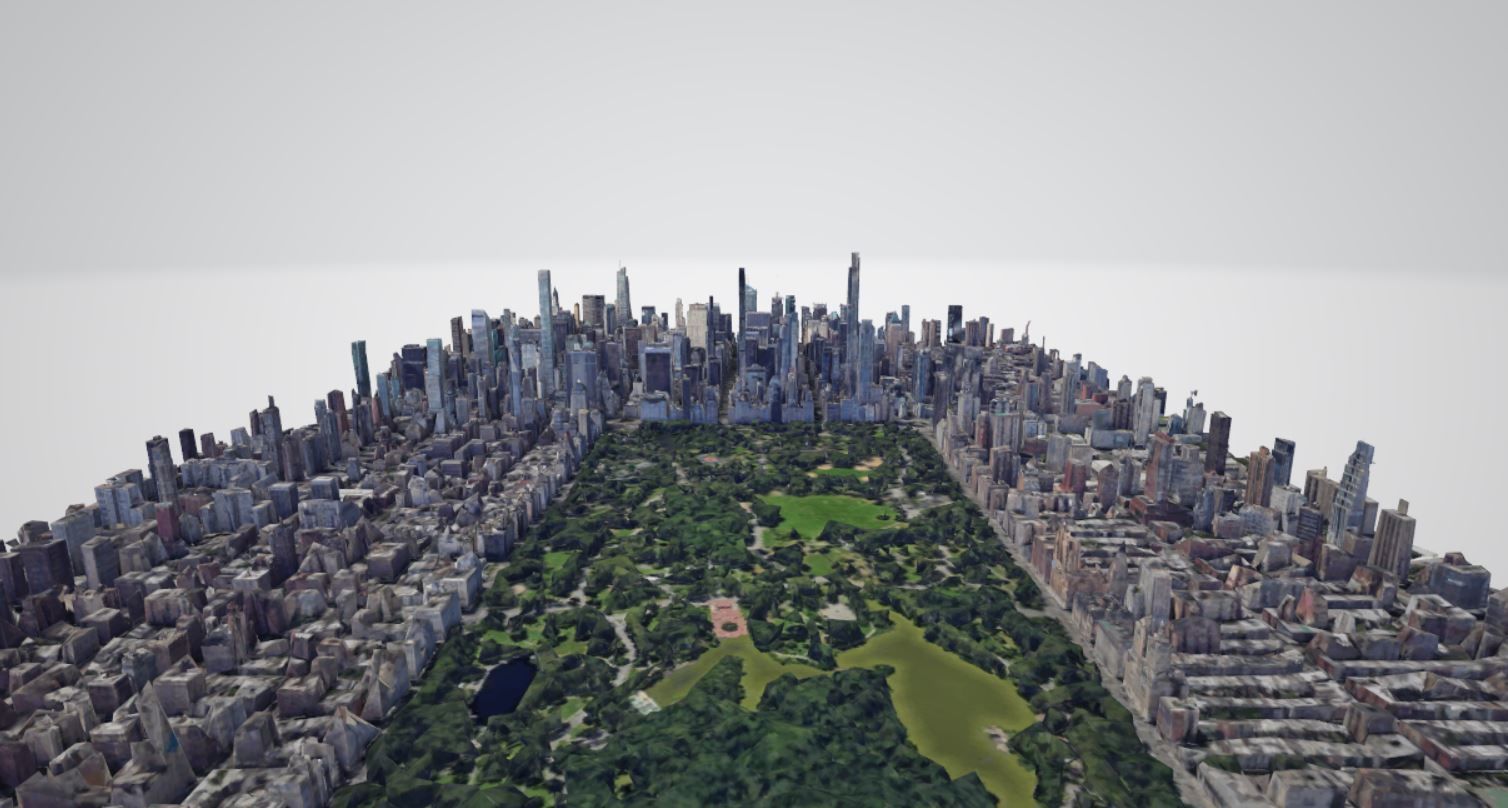 3D model Central Park-New York city VR / AR / low-poly | CGTrader