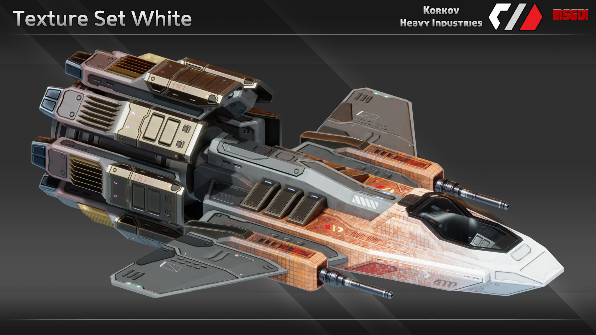 3D model Spaceship Phoebe Class Scout VR / AR / low-poly | CGTrader
