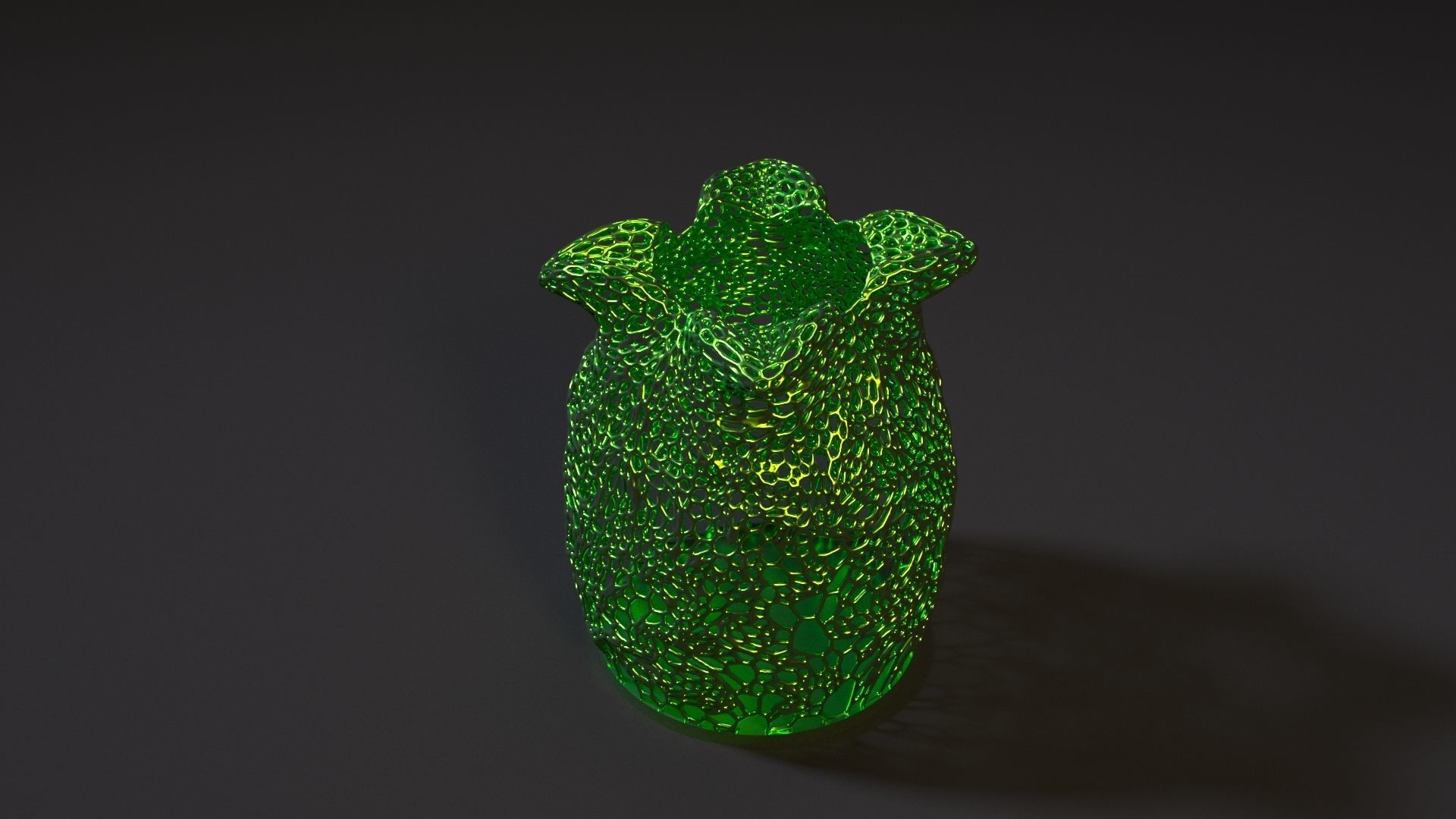 Alien egg vase 3D model 3D printable | CGTrader