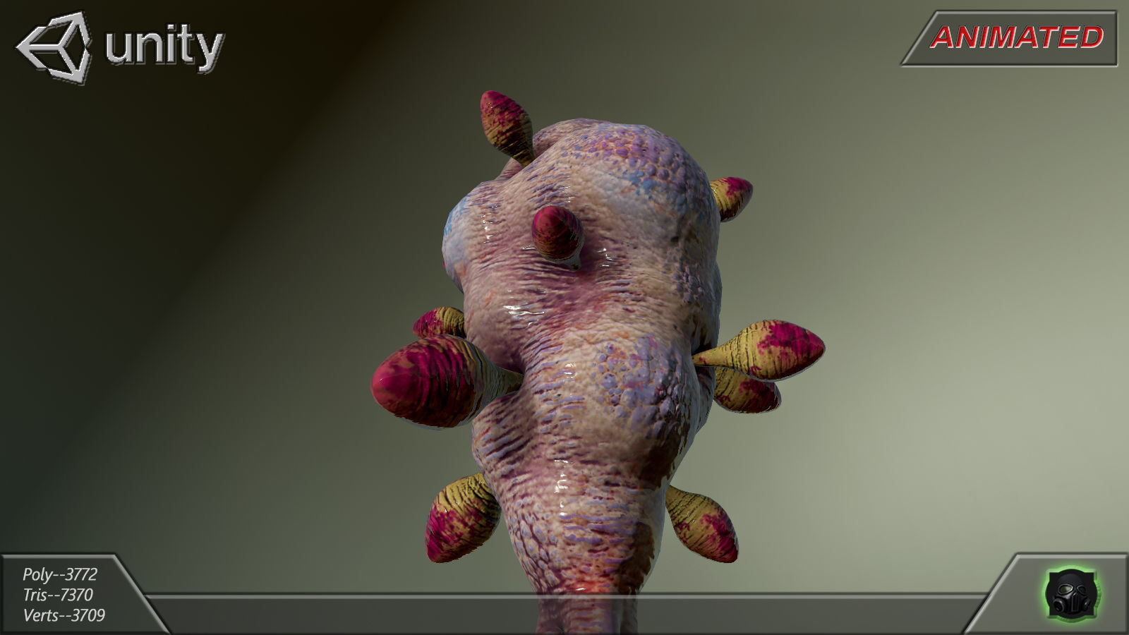 3D model Alien flora - plant 33 VR / AR / low-poly | CGTrader