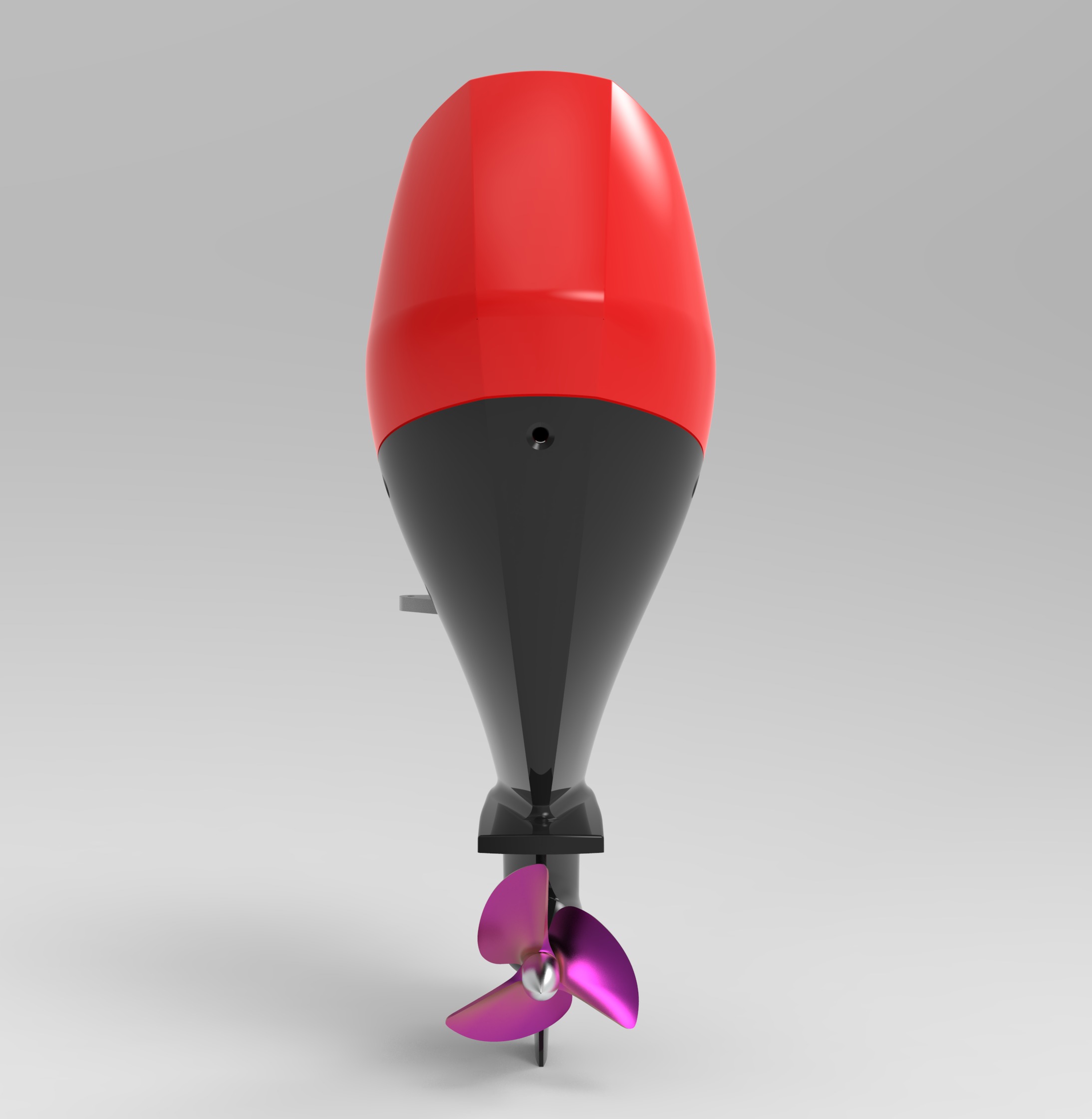 RC Boat Outboard Motor 3D model 3D printable | CGTrader
