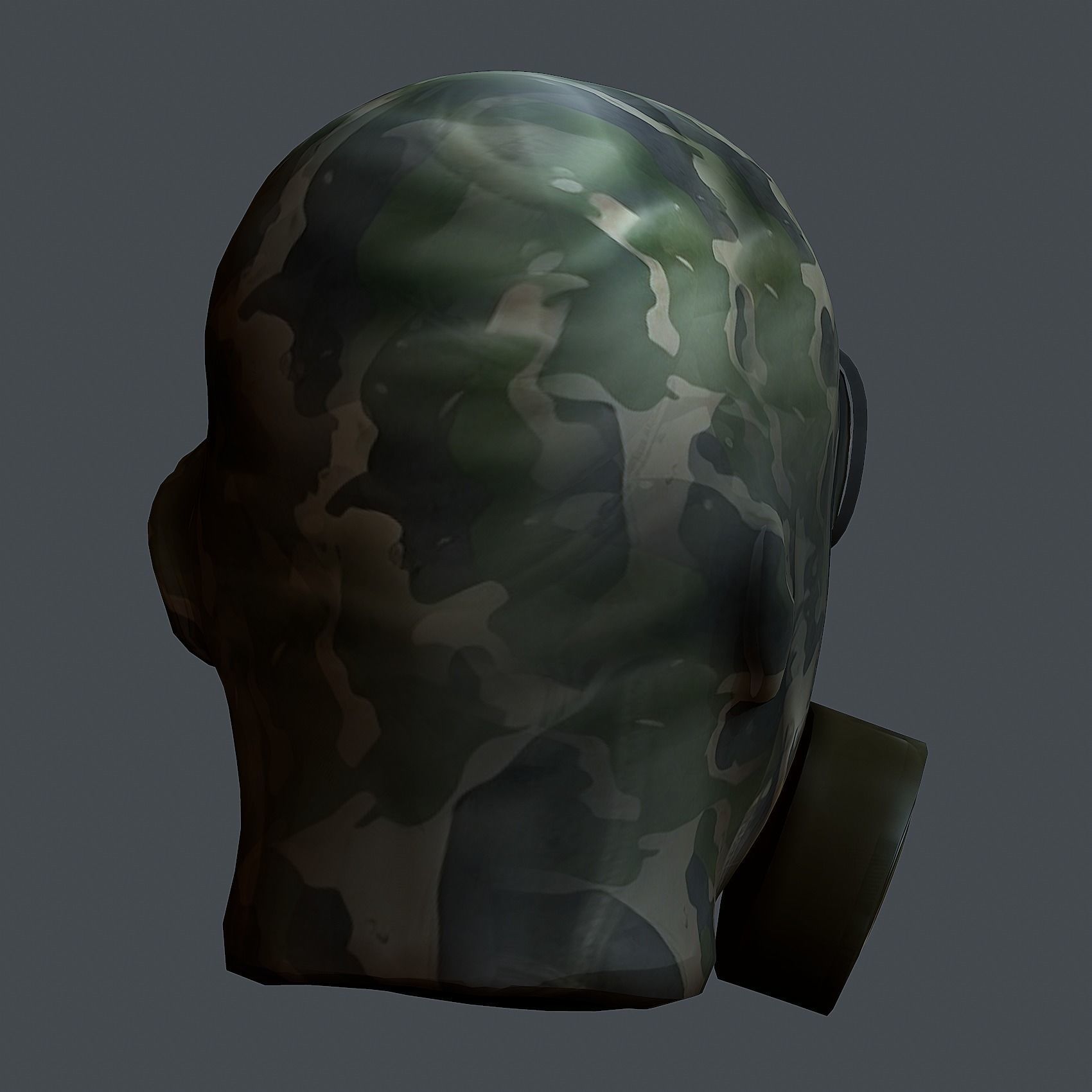 3D model Helmet 3d model military combat Military Low-poly VR VR / AR ...