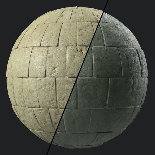 Stone Wall Materials 55- By Sbsar Pbr 4k Seamless Texture | CGTrader