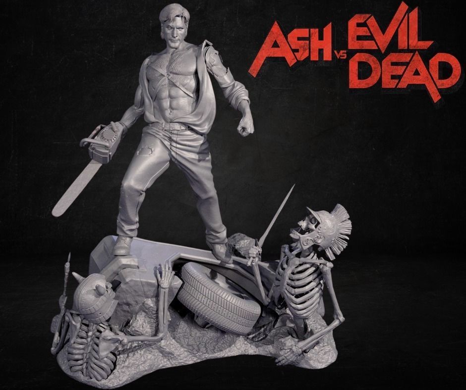 Ash vs Evil Dead 3D model 3D printable | CGTrader