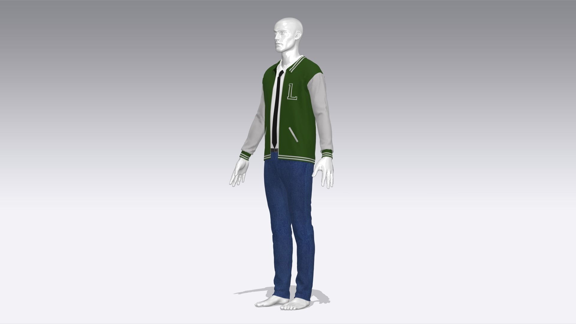 3D model Bad Boy Uniform VR / AR / low-poly | CGTrader