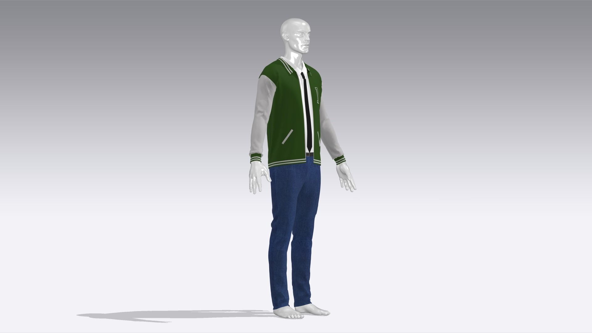 3D model Bad Boy Uniform VR / AR / low-poly | CGTrader