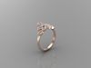 Solitaire Ring SR64 Version 1 3D model | CGTrader