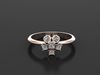Solitaire Ring Version 1 SR51 3D model | CGTrader