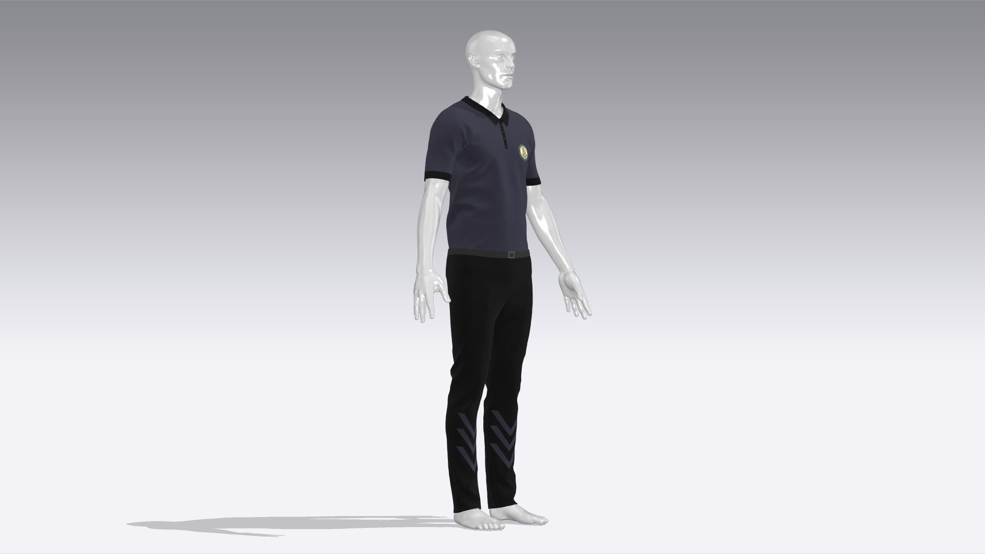 3D model Guard Uniform VR / AR / low-poly | CGTrader