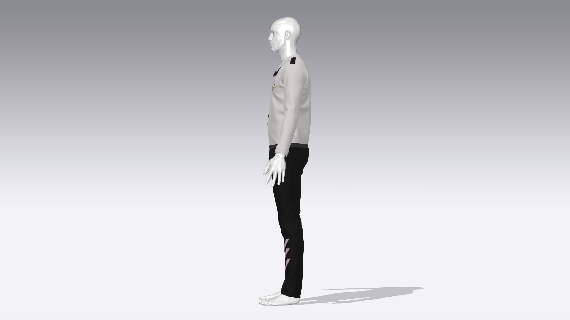 Prison Warden 3D model | CGTrader