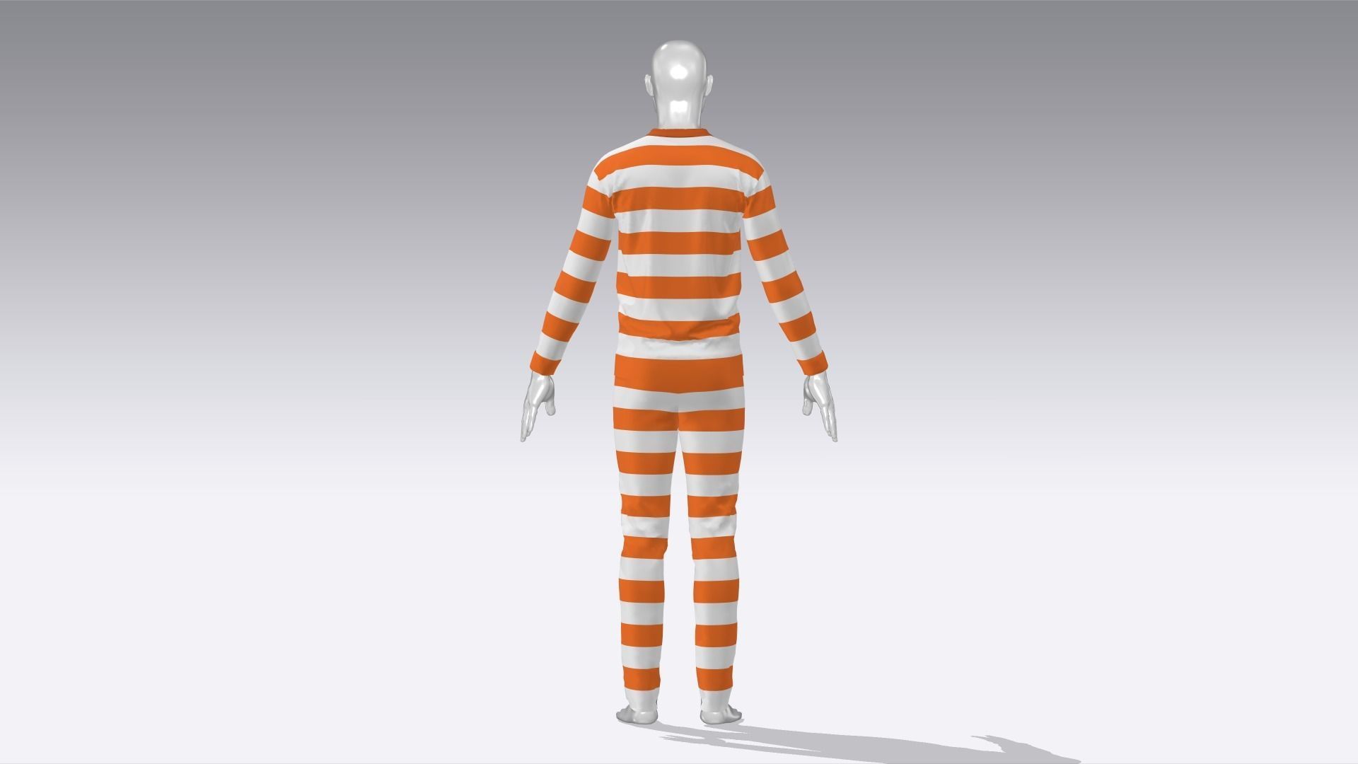 3D model Prisoner Costume VR / AR / low-poly | CGTrader
