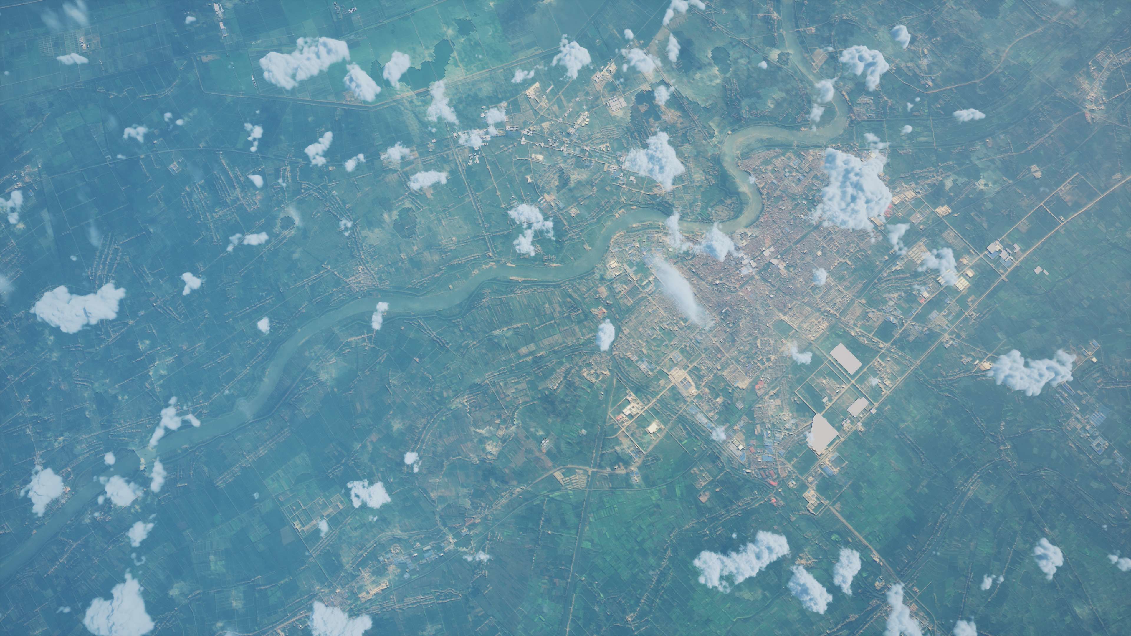 Xiantao China City Landscape 3D Model 3D model | CGTrader