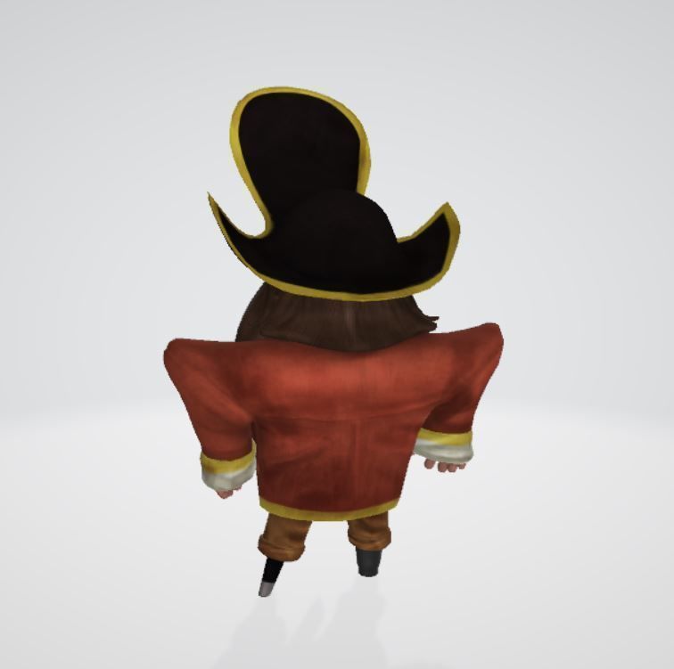 realistic pirate 3d mdel 3D model | CGTrader