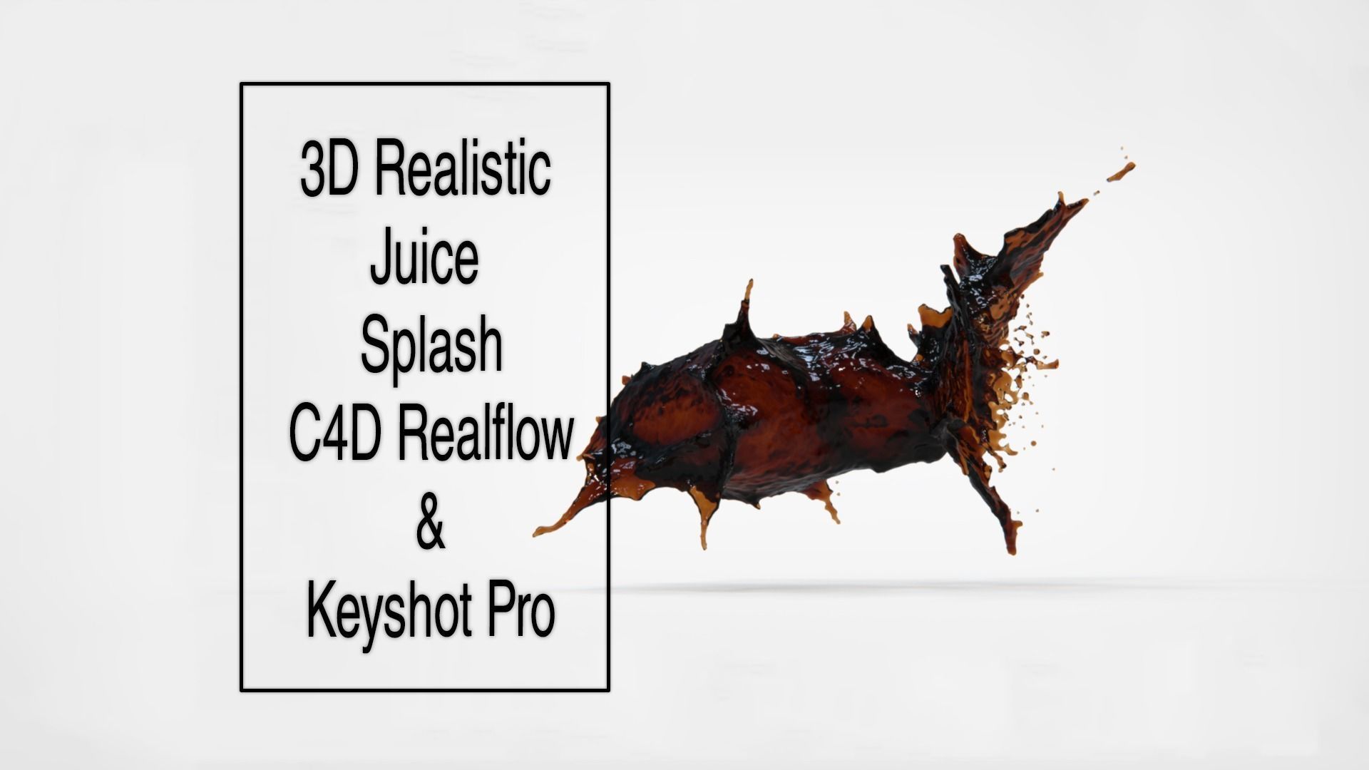 Realistic Liquid Splash V1 free 3D model animated | CGTrader