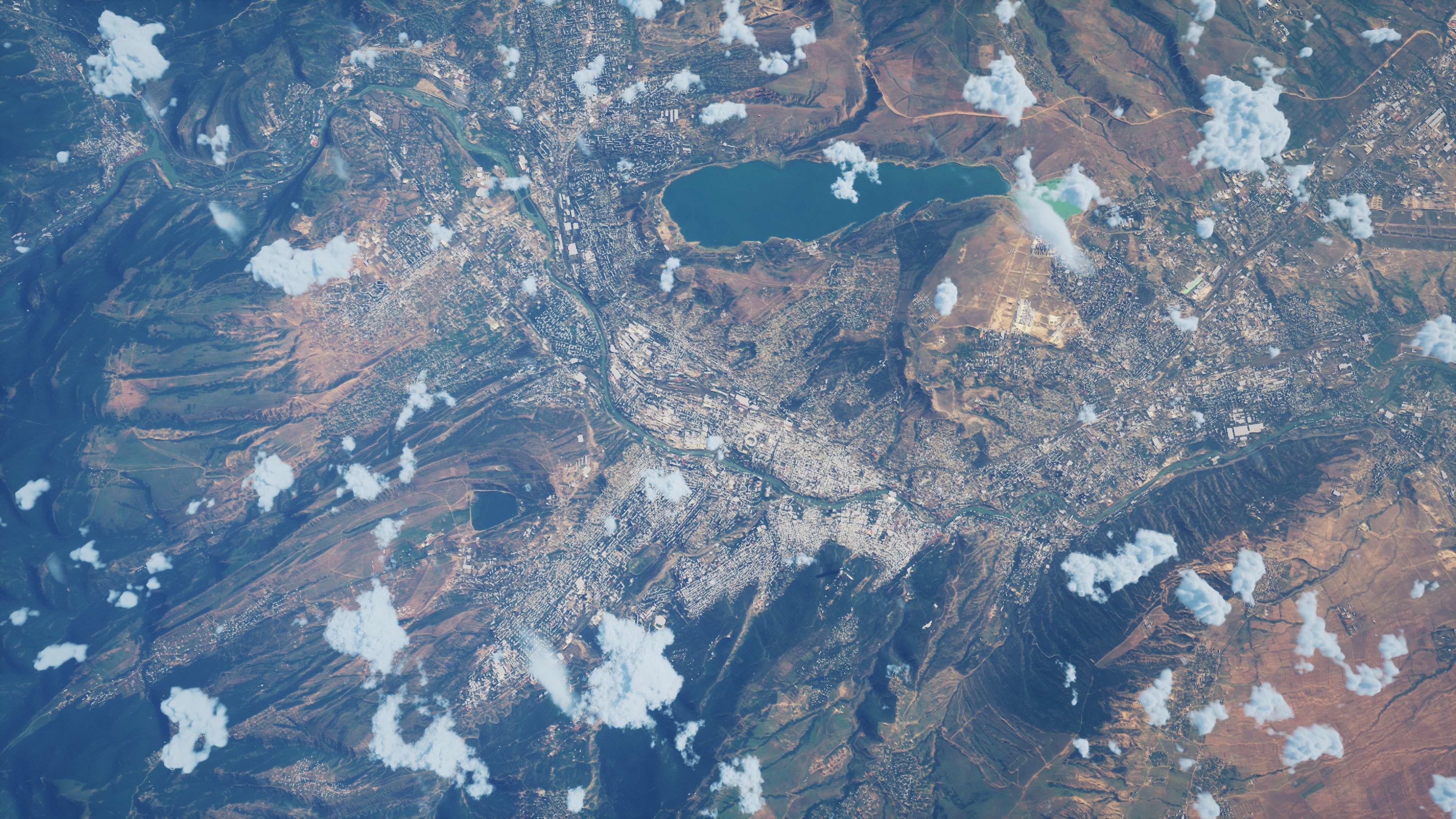 Tbilisi Georgia City Landscape 3D Model 3D model | CGTrader