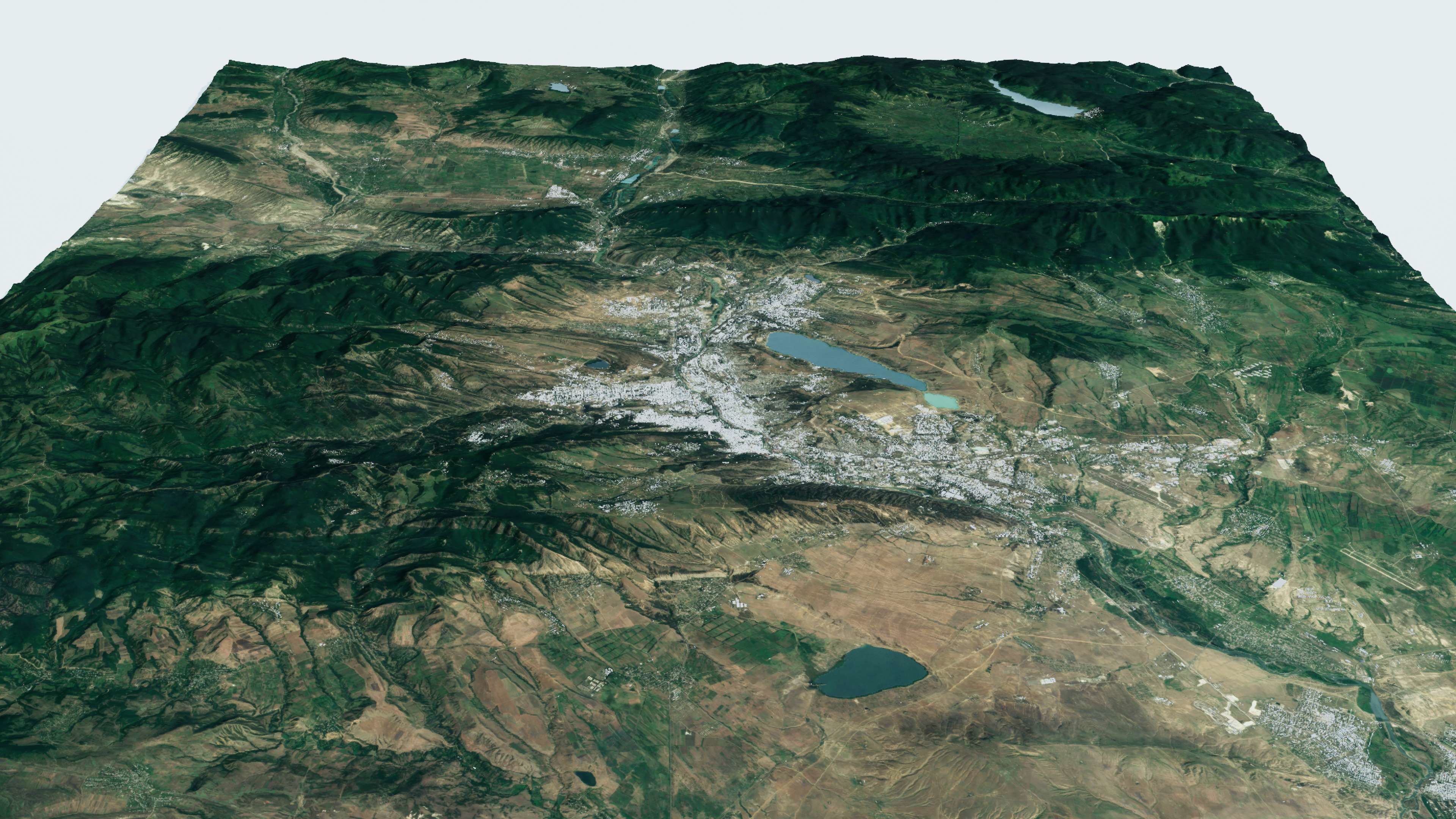 Tbilisi Georgia City Landscape 3D Model 3D model | CGTrader