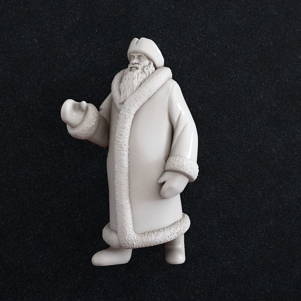 Santa Claus 3D model 3D printable | CGTrader