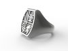 Signet School Ring 3D Printable Model 3D model 3D printable | CGTrader