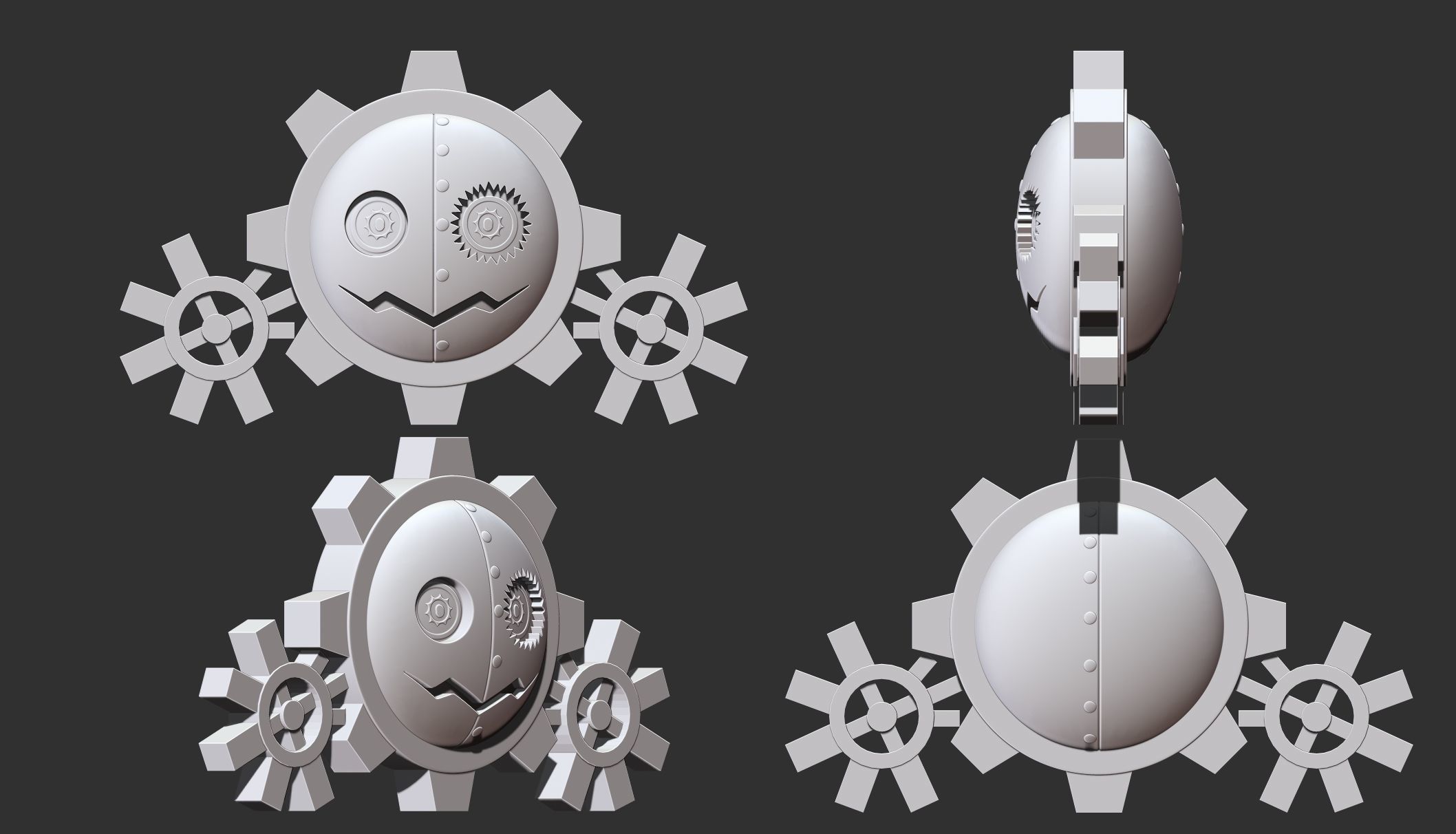 Hagurumon - Digimon 3D model 3D printable | CGTrader
