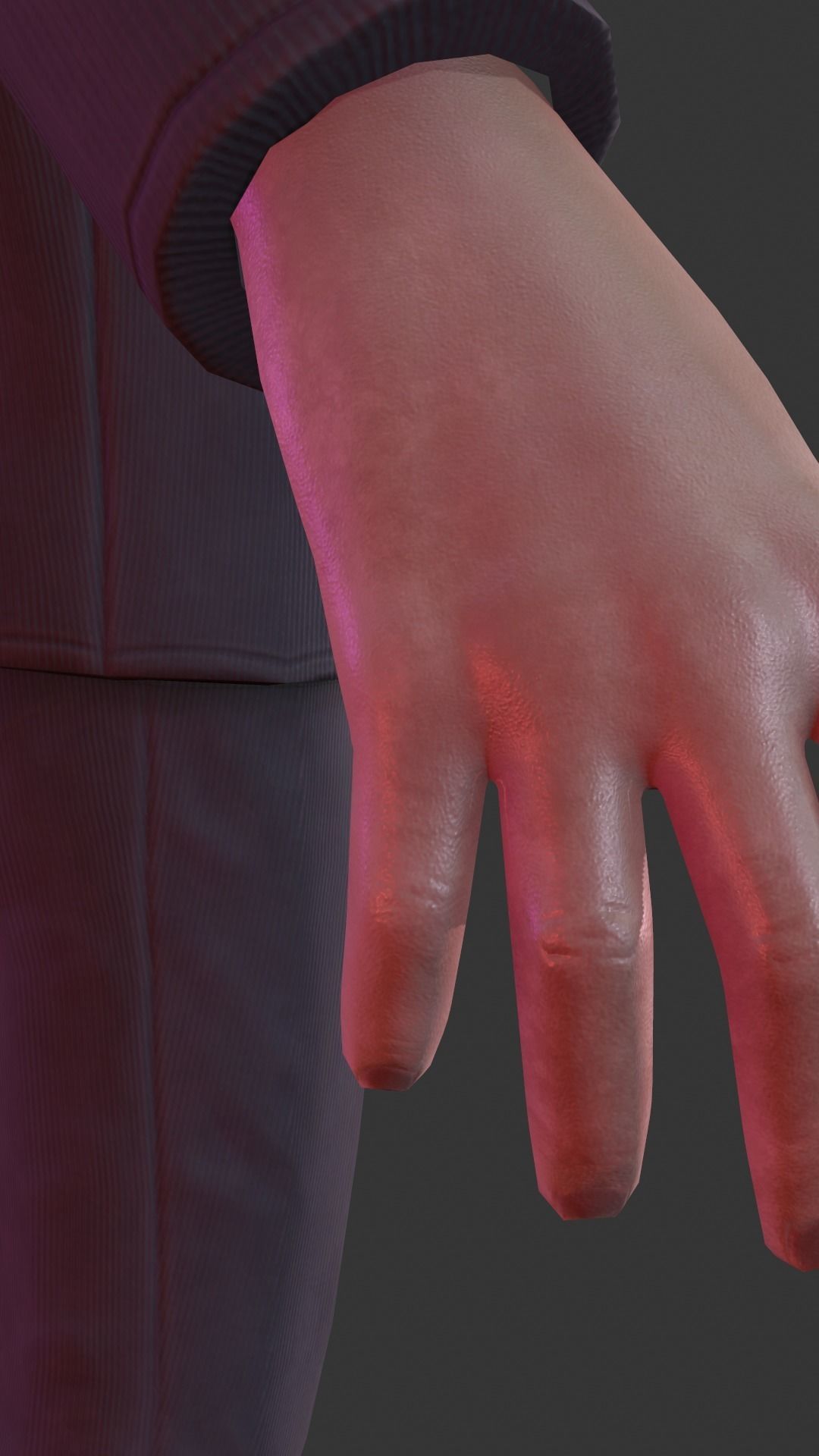 3D model Horror Man Character VR / AR / low-poly | CGTrader