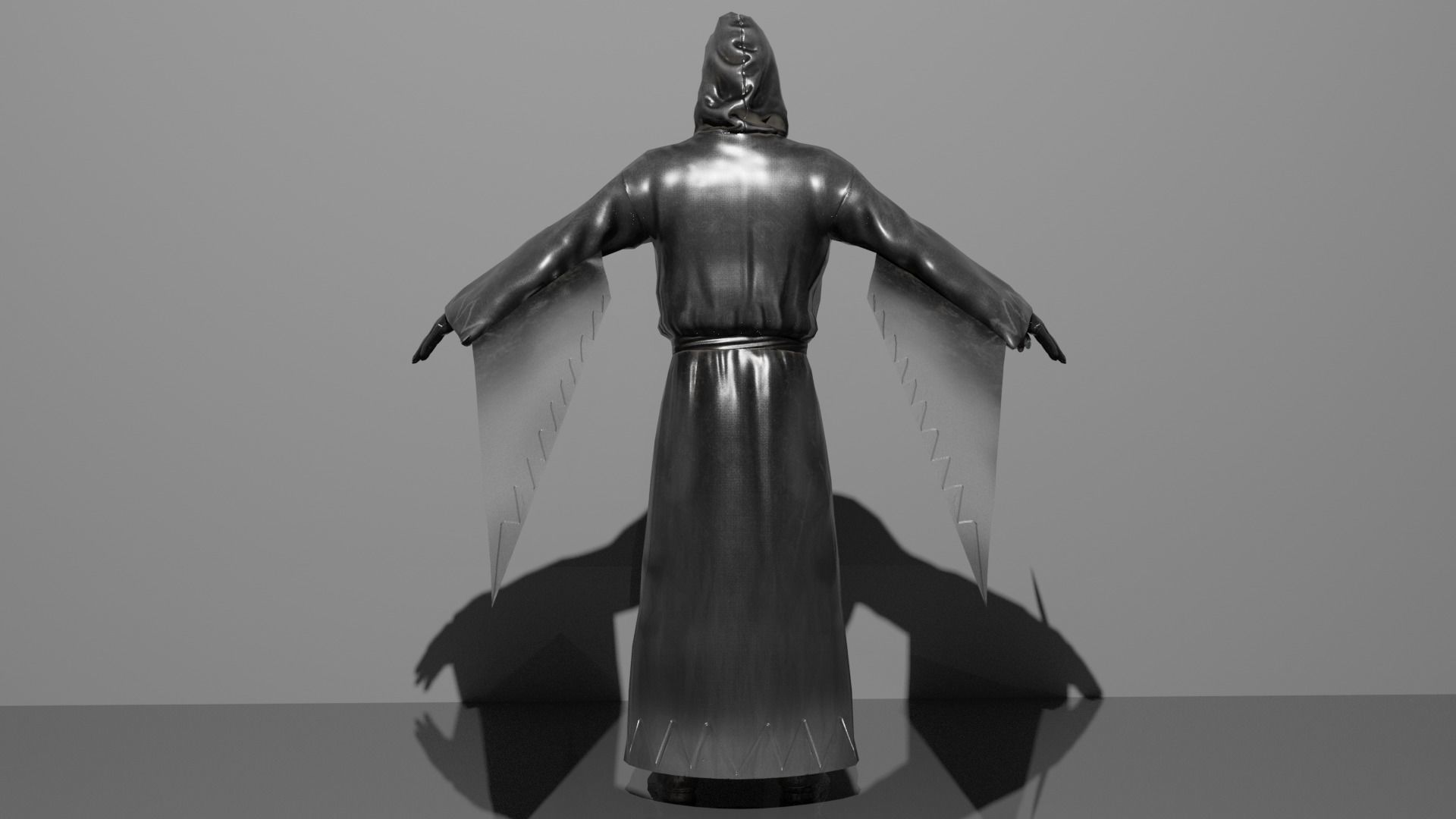 Ghost Face 3D model rigged | CGTrader