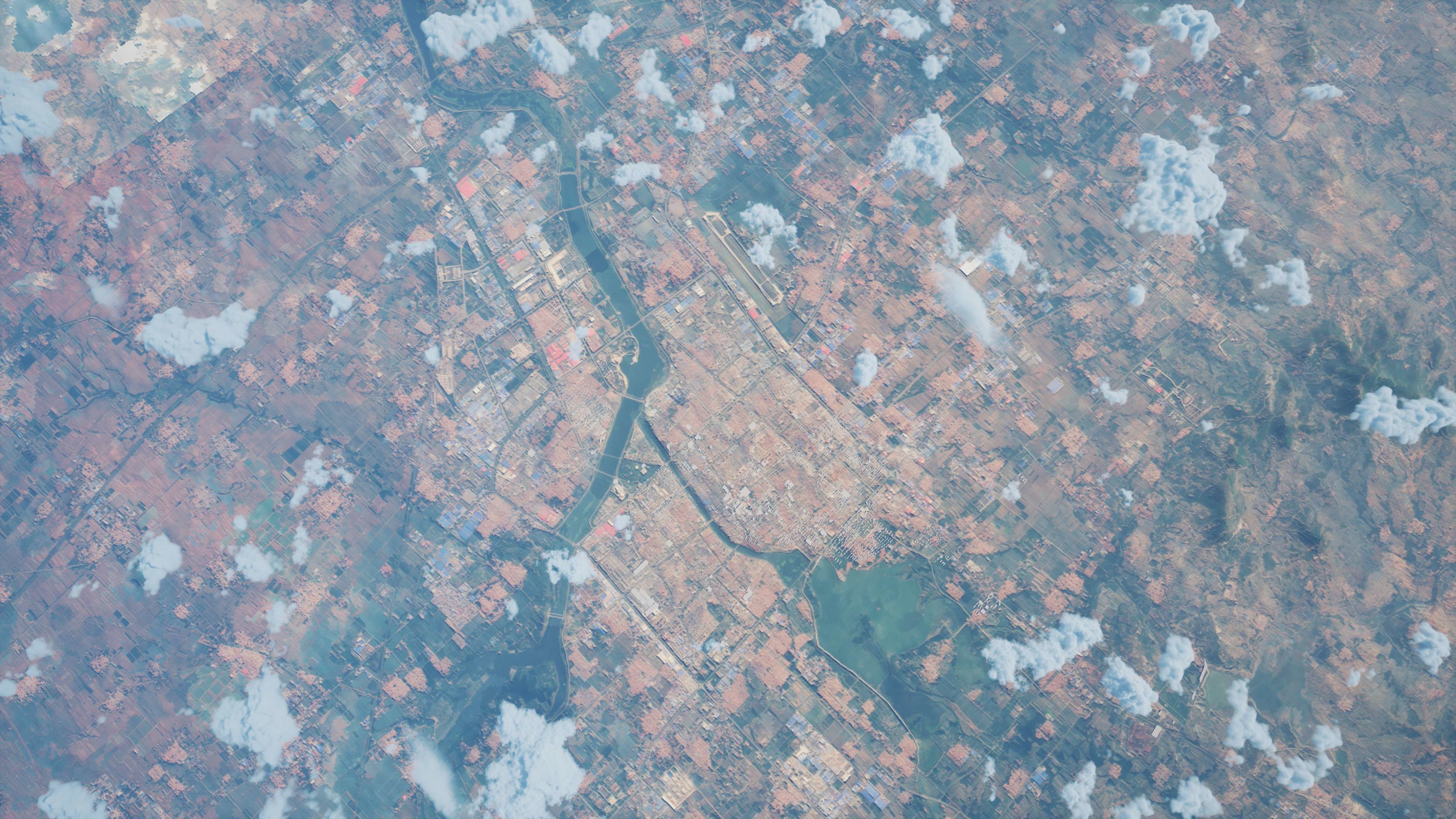 Zhufeng China City Landscape 3D Model 3D model | CGTrader