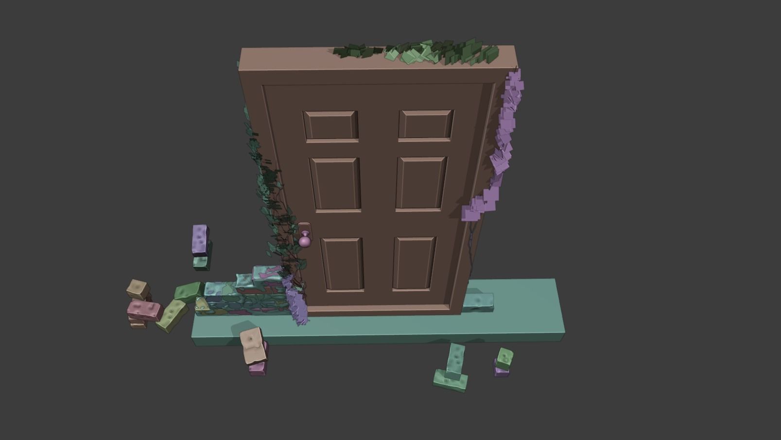 3D model Door Suzume No Tojimari VR / AR / low-poly | CGTrader