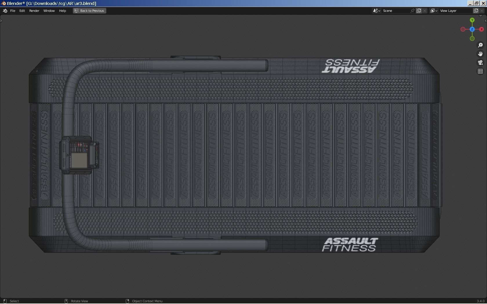 Treadmill - Assault Runner Pro 3D model | CGTrader