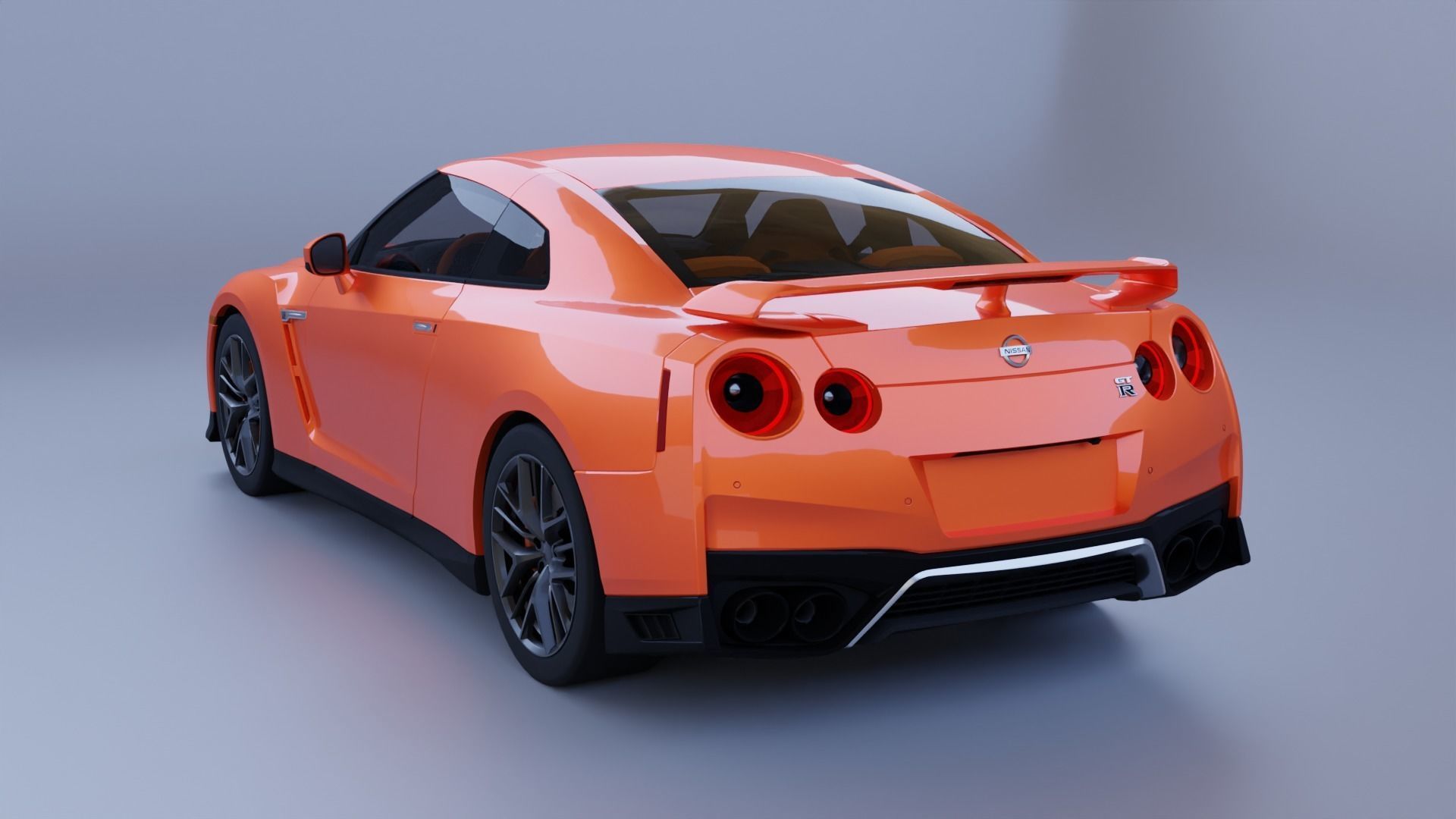 3D model Nissan GTR 2017 VR / AR / low-poly | CGTrader