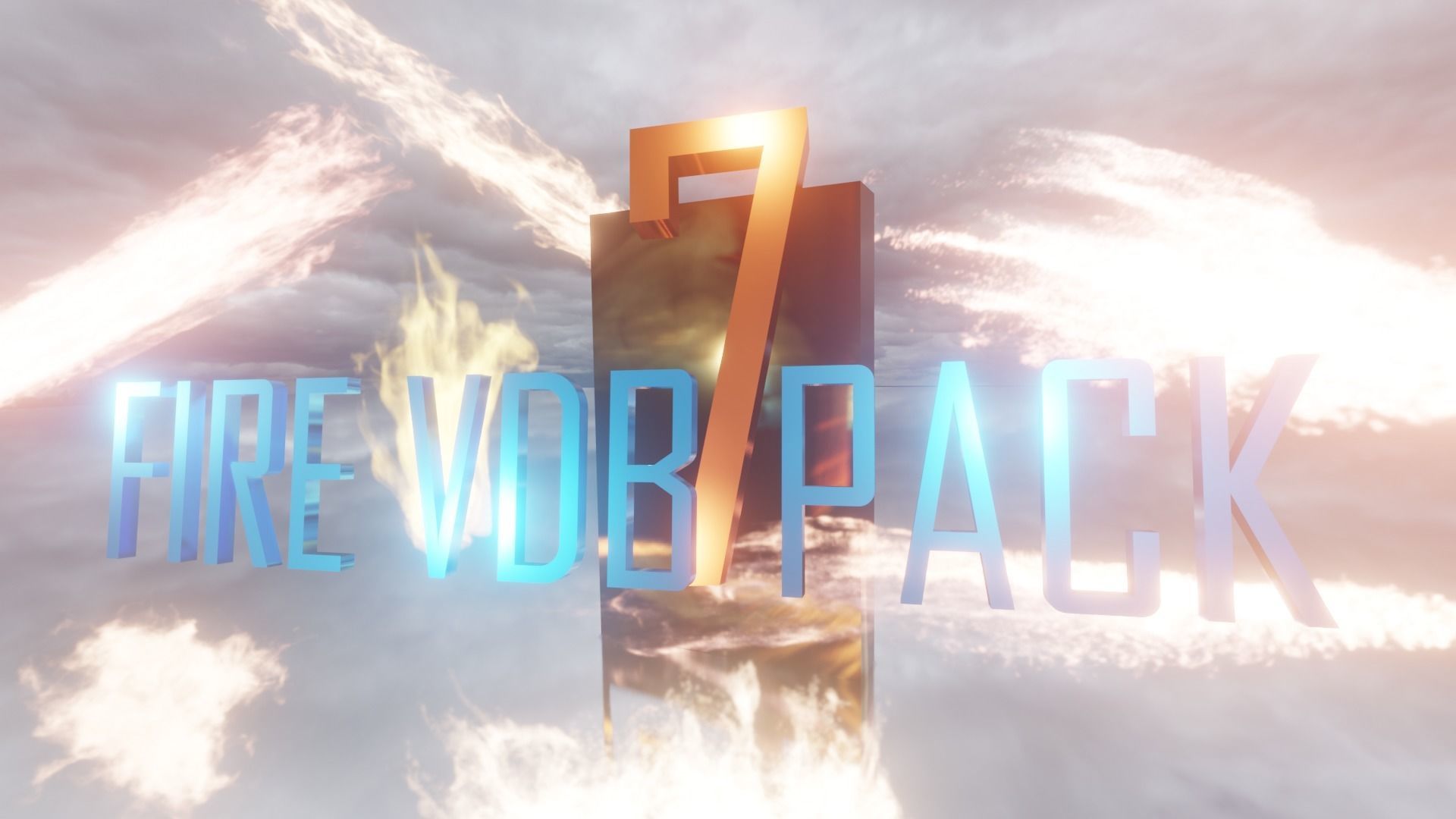 3D model 7 Fire Anime style VDB Pack V1 VR / AR / low-poly | CGTrader