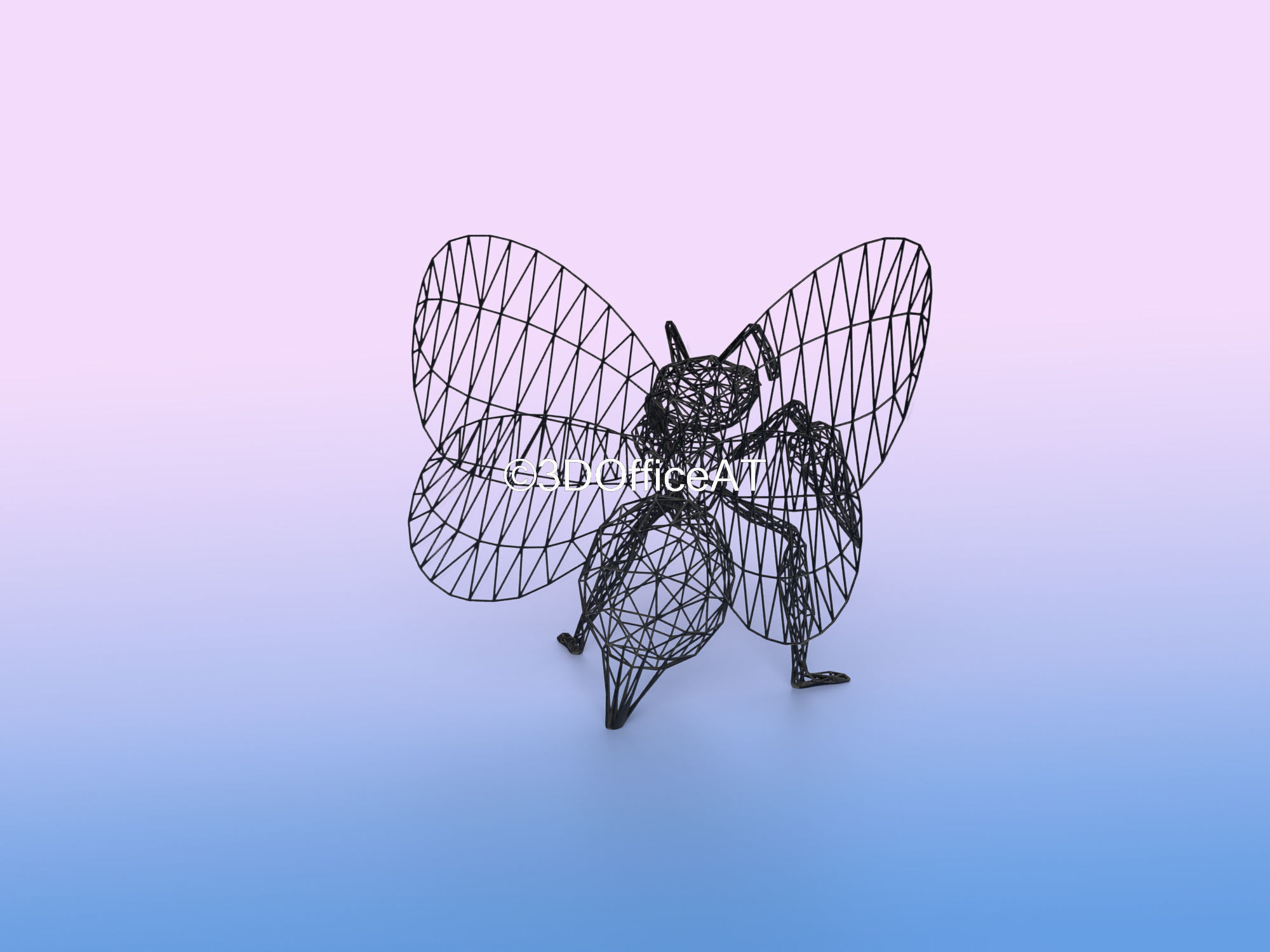 015 Beedrill Pokemon Wiremon Figure 3D model 3D printable | CGTrader