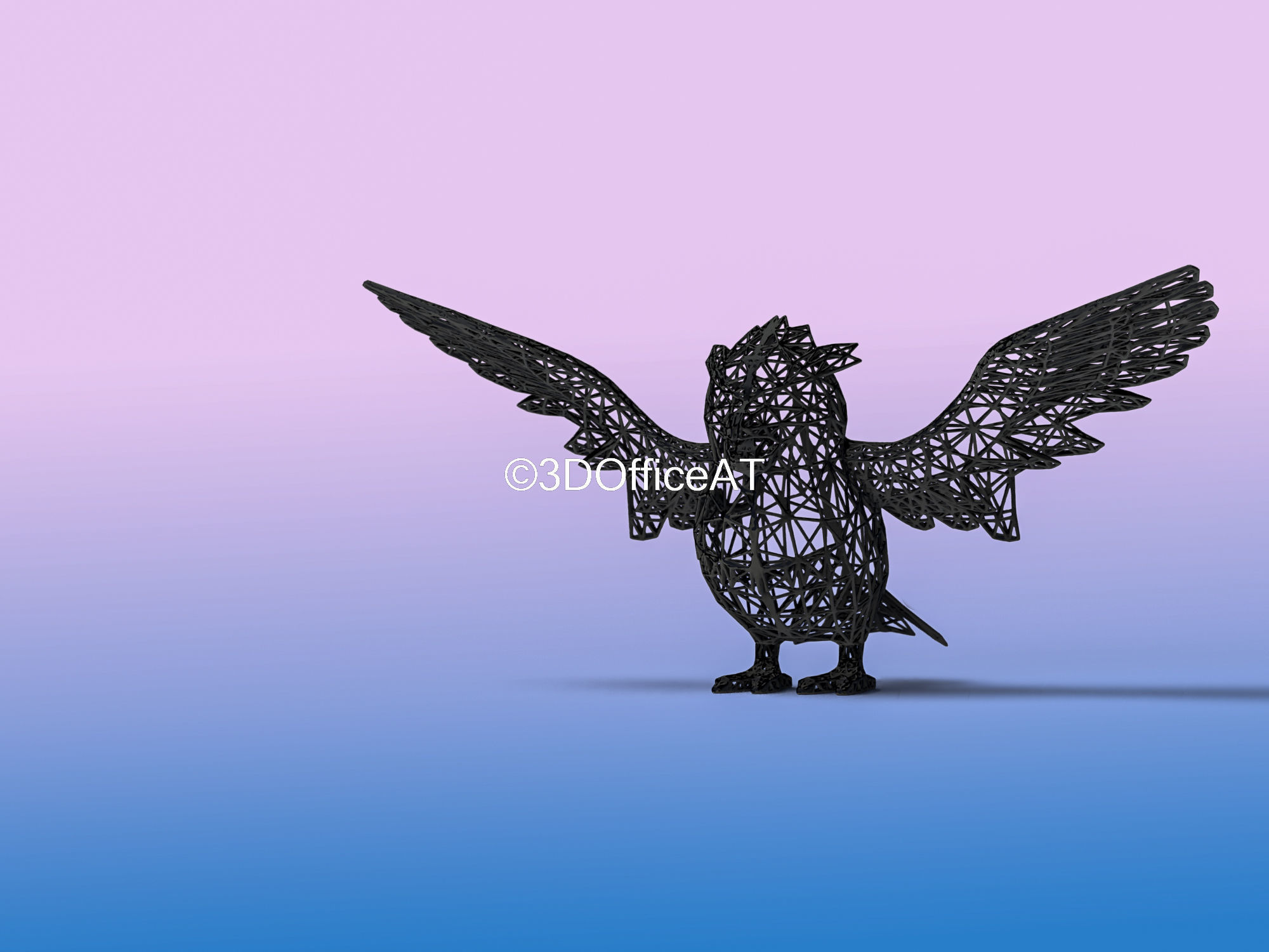 016 Pidgey Pokemon Wiremon Figure 3D model 3D printable | CGTrader