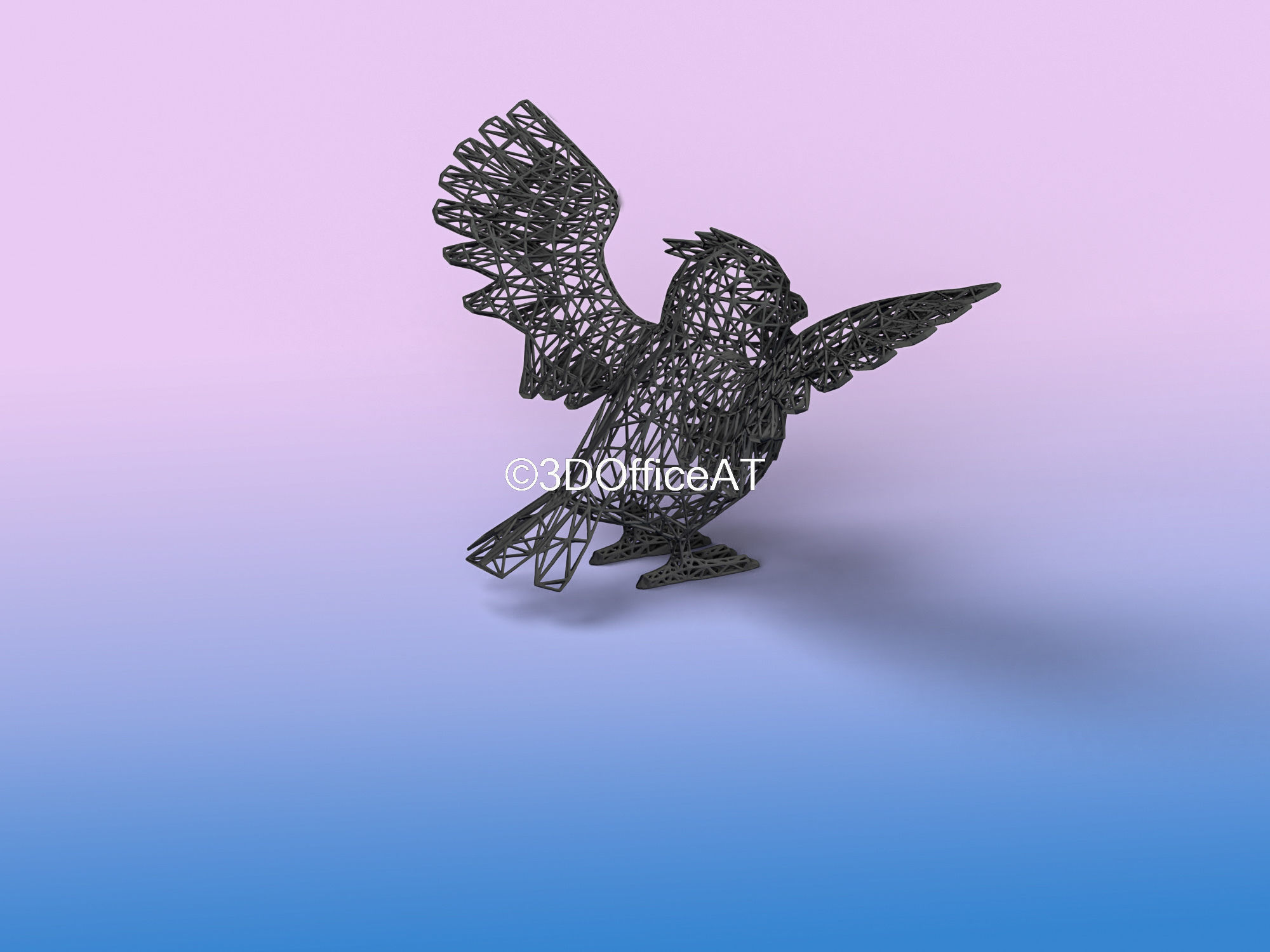 016 Pidgey Pokemon Wiremon Figure 3D model 3D printable | CGTrader