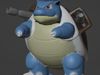 Blastoise 3D model 3D printable | CGTrader