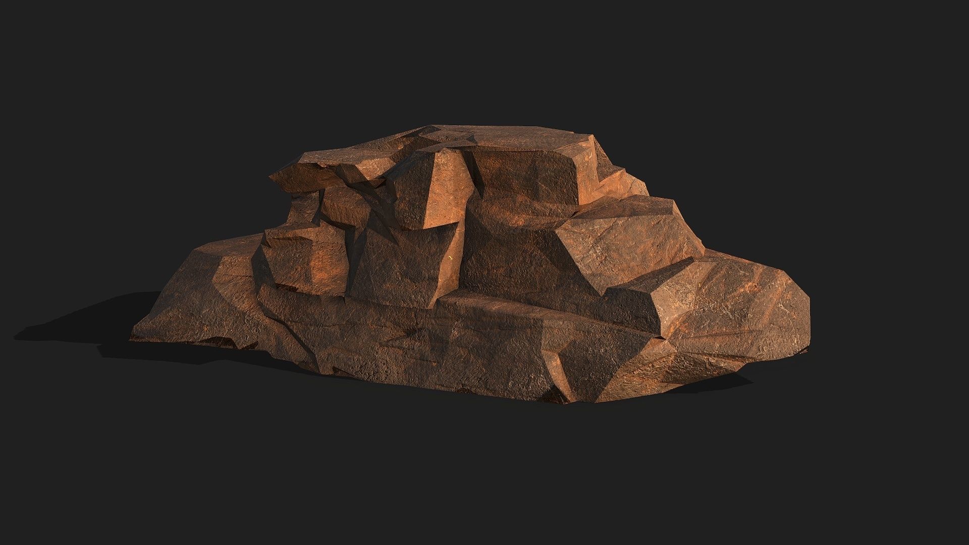 3D model desert rocks - 3D Models PBR Pack 06 VR / AR / low-poly | CGTrader
