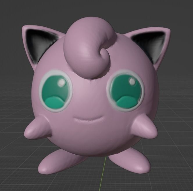 Jigglypuff 3D model 3D printable | CGTrader
