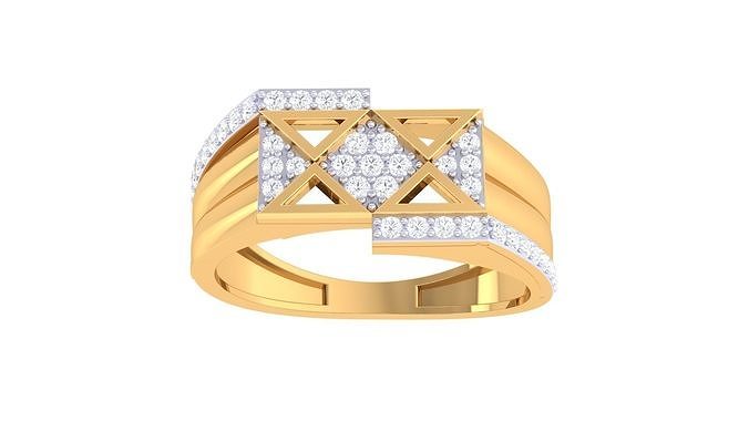 Gents ring - 92 3D model 3D printable | CGTrader