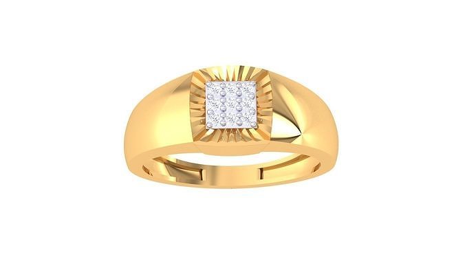 Gents ring - 294 3D model 3D printable | CGTrader