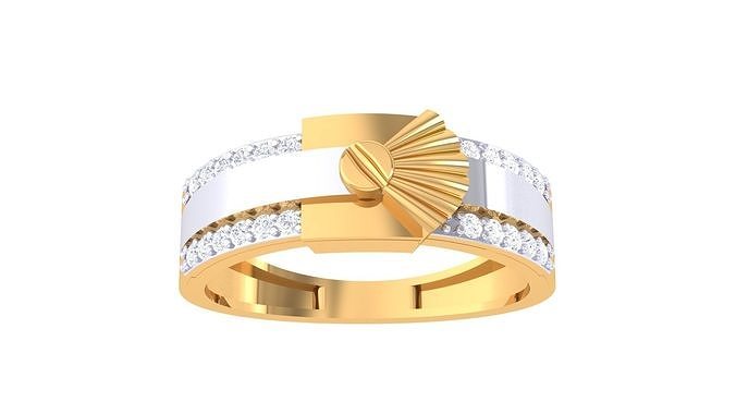 Gents ring - 293 3D model 3D printable | CGTrader