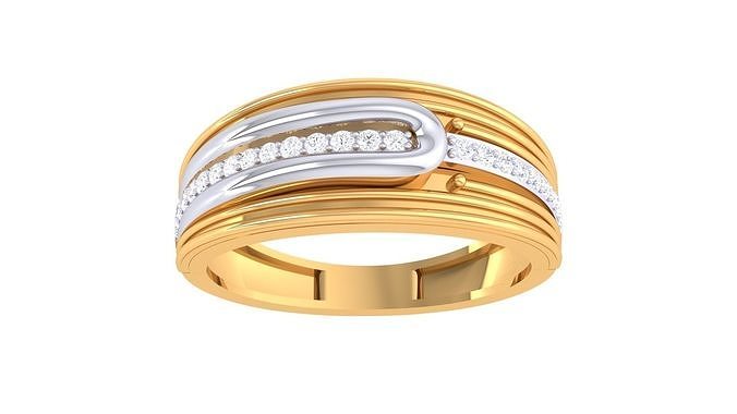 Gents ring - 286 3D model 3D printable | CGTrader