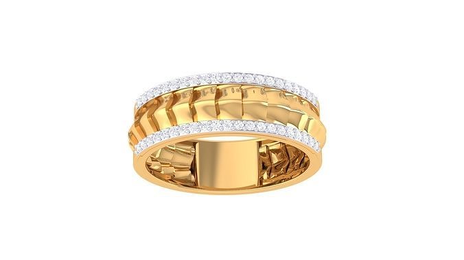 Gents Ring - 247 3D model 3D printable | CGTrader