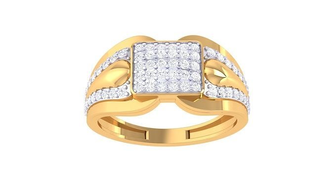 Gents ring - 114 3D model 3D printable | CGTrader