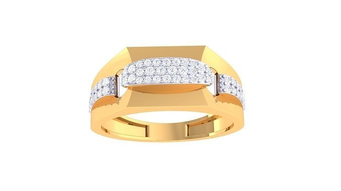 Gents ring - 108 3D model 3D printable | CGTrader
