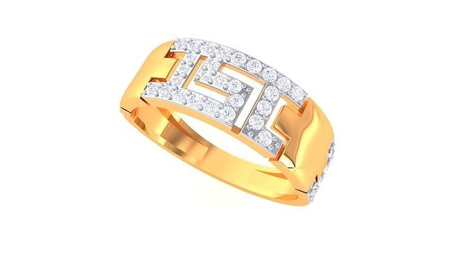 Gents ring - 33 3D model 3D printable | CGTrader