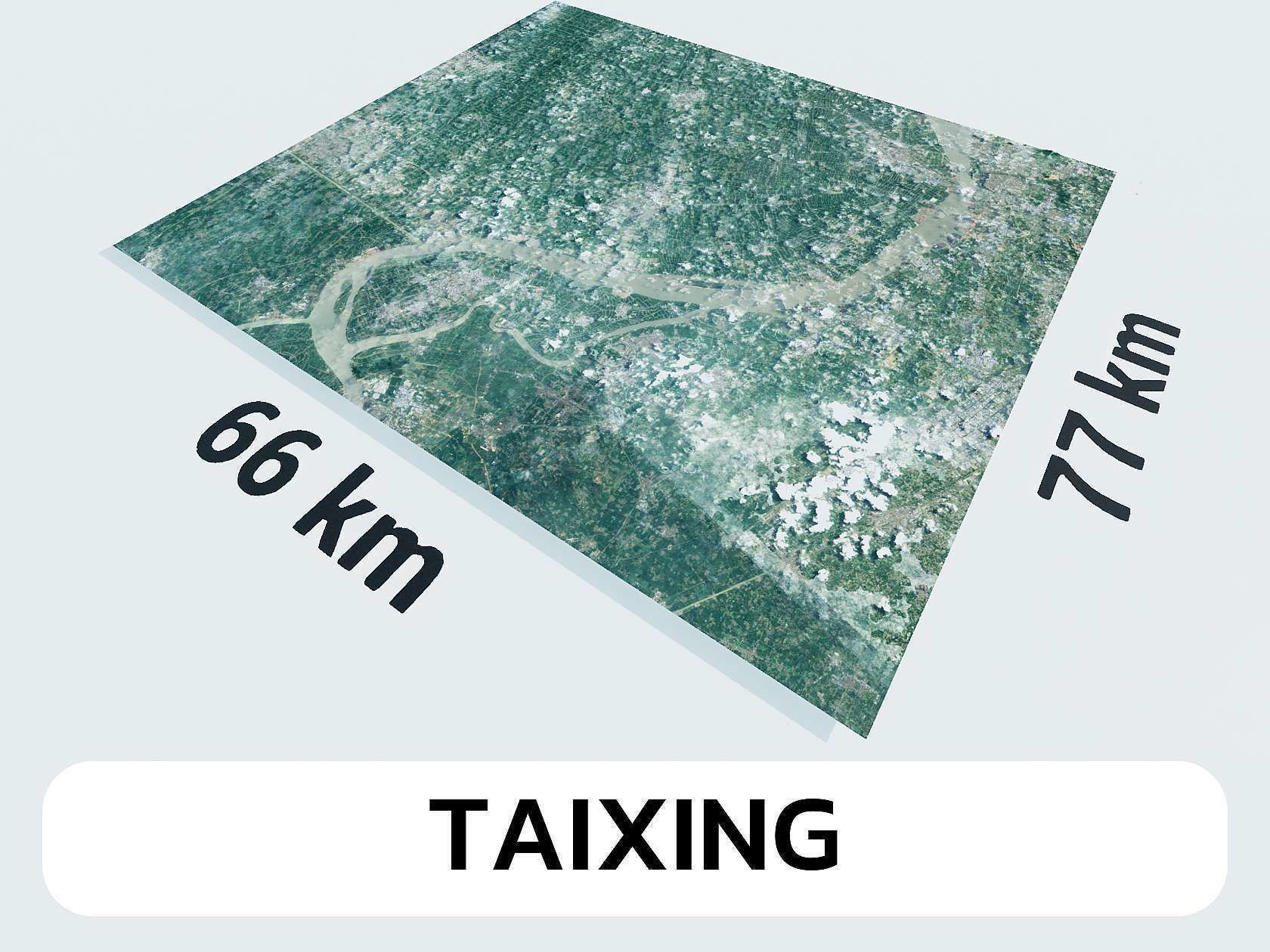 Taixing China City Landscape 3D Model 3D model | CGTrader